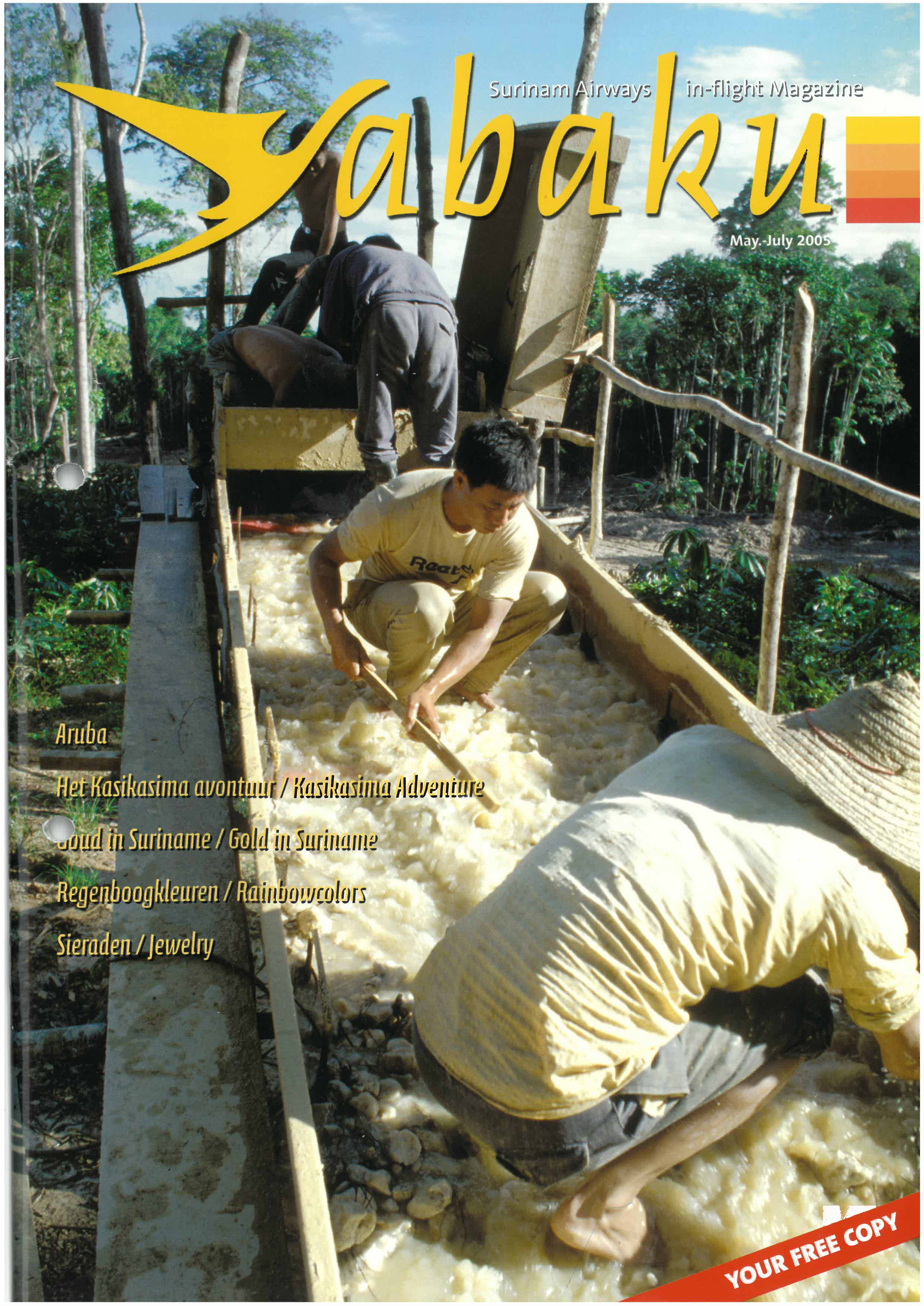 Inflight magazine Sabaku